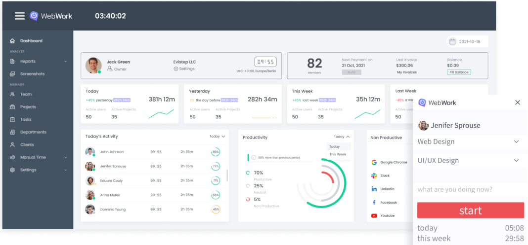 Top 10 Time Tracking Tools for Better Team Productivity in 2021