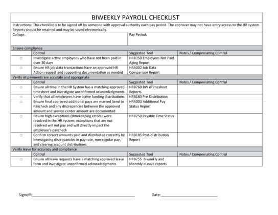 Payroll Checklist: Detail Guide [Download Free Templates] in 2023