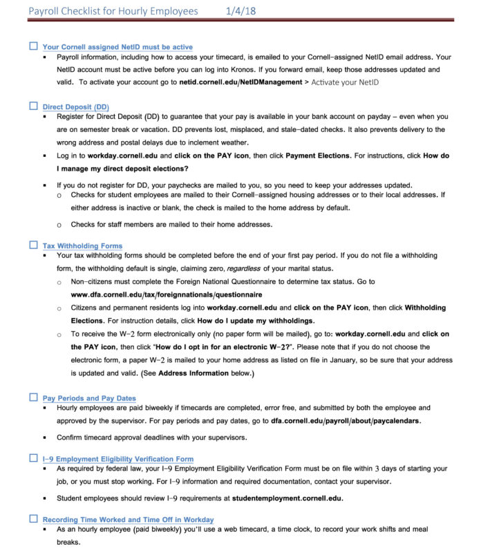 Payroll Checklist: Detail Guide [Download Free Templates] in 2023