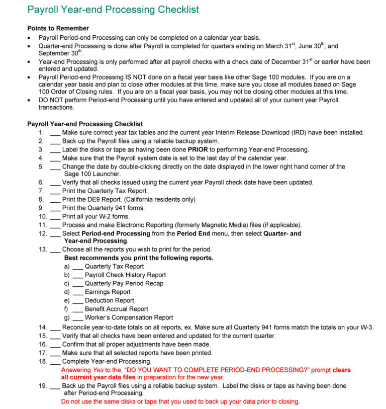 Payroll Checklist: Detail Guide [Download Free Templates] in 2023